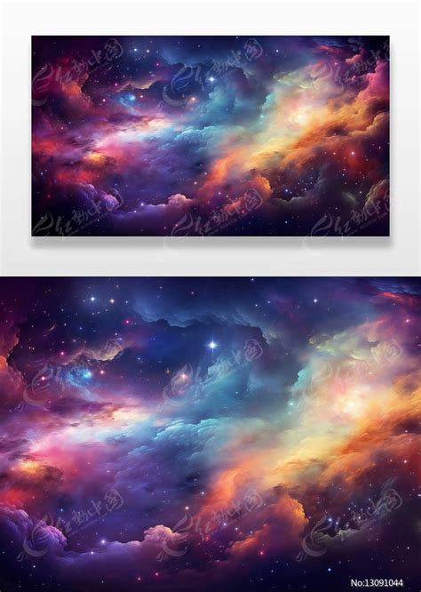 唯美银河粒子星空背景插图图片下载红动中国