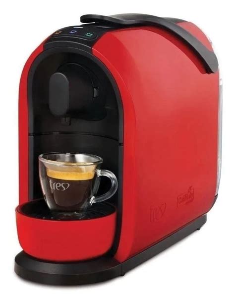 Cafeteira Tres Corações Mimo S Automática Vermelha Expresso v Móvel de Cozinha Três