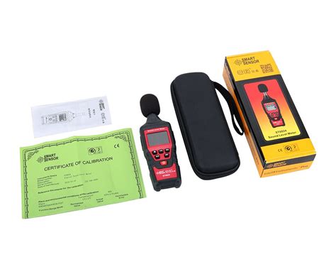 Digital Sound Level Noise Meter Decibel Detector Audio Tester Color LCD Display Metro Diagnostic