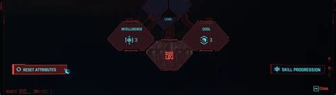 Reset Attributes Always Available Redscript At Cyberpunk 2077 Nexus