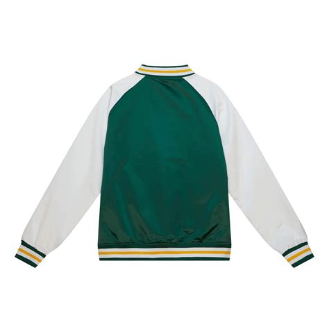 Seattle Supersonics Prime Time Satin Jacket Maker Of Jacket
