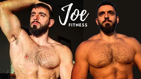 Joe Fitness Trainer Runner Karate Man Hairy Hunk Youtube