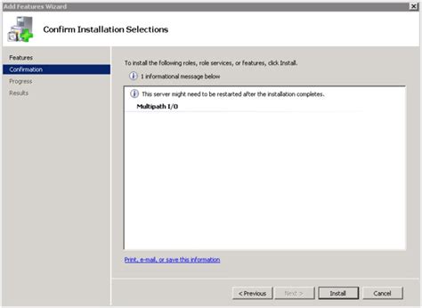 How To Set Up The Microsoft Multipath I O Feature For StorSimple Volumes In Windows Server 2008