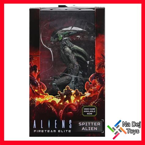 Neca Aliens Fireteam Spitter Alien 7 Figure เอเลี่ยน ไฟร์ทีม สปิตเตอร์