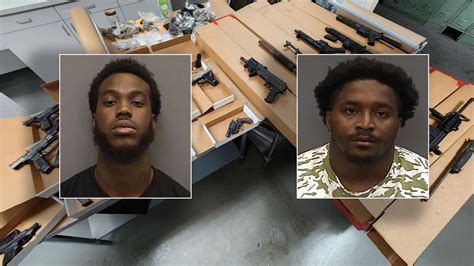 Tampa Police Arrest 2 Seize 23 Guns Narcotics While Investigating