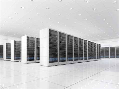 Server Room In Datacenter Howell Data Systems