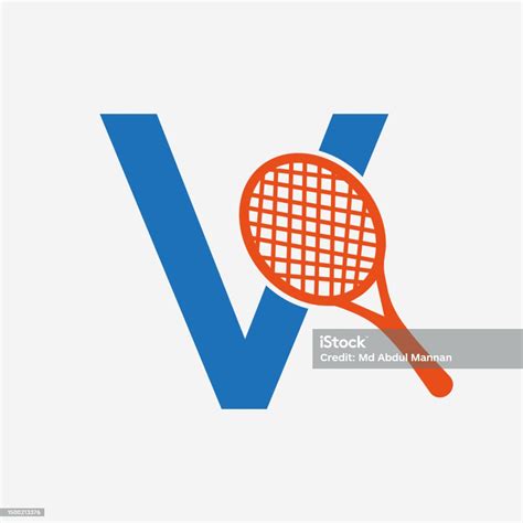 편지 V Padel 테니스 로고 패들 라켓 로고 디자인 비치 탁구 클럽 기호 Championship에 대한 스톡 벡터 아트 및 기타 이미지 Championship