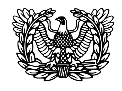 Warrant Officer Eagle Rising Svg File Download Etsy