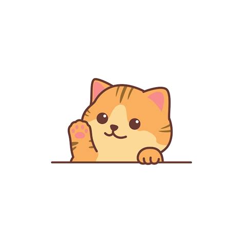 Cat Waving 