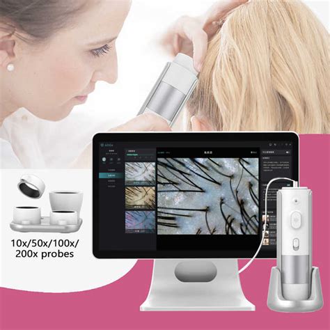 Ai 3d Scalp Analyzer Device Usb Connect Training Academy Testing Hair
