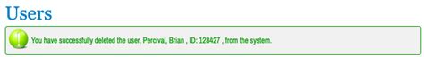 Legacy Portal Delete Admin Users Examsoft