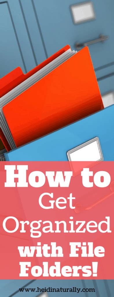 How To Get Organized With File Folders Files When You Have Babe Time
