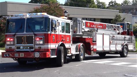 Reading Fire Department Ladder 1 And Car 2 Responding 83123 Youtube