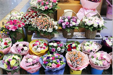 고속터미널 꽃시장 고터 꽃다발 가격 조화 지하상가 네이버 블로그
