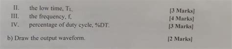 Solved A Timer Circuit Is Connected As An