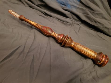 Wooden Wand Etsy