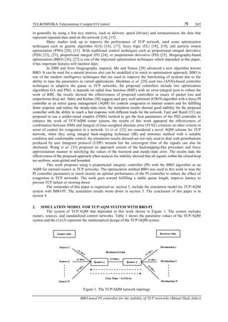 Bbo Tuned Pi Controller For The Stability Of Tcp Networks Pdf