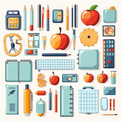 Premium Photo School Office Supplies