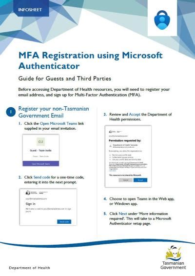 Multifactor Authentication Guide For Guests And Third Parties Using