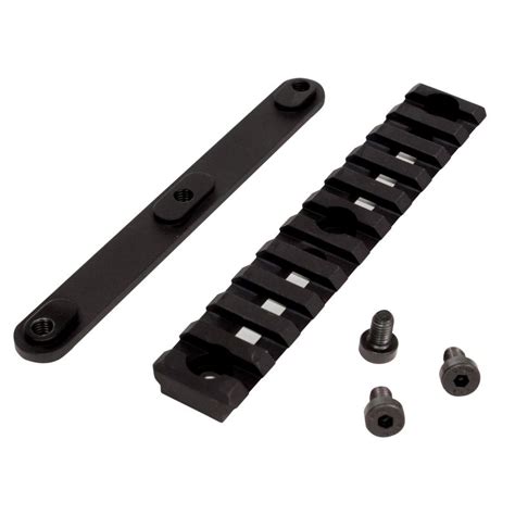 4 Accessory Rail For Round Handguard With Backing Hardware Lancer