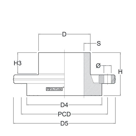 Butt Fusion Polyfuse PP Steel Flange Stub End Short Flange Kit Polyware Official Site