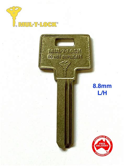 Genuine Mul T Lock Classic Key Blank 8 8mm Multilock Etsy