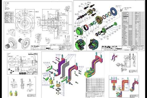 Redraw Komponen Dan Assembly 3d And 2d By Drawing