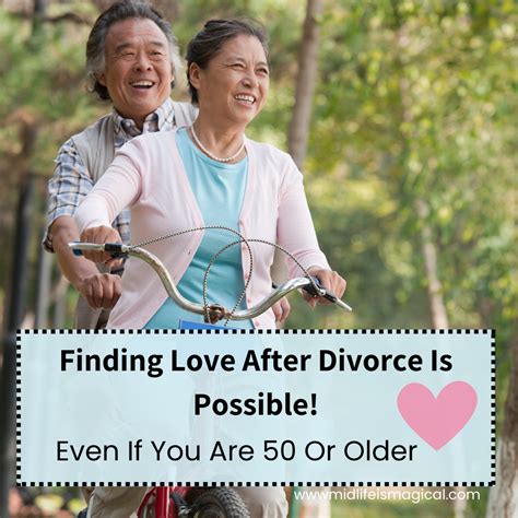Finding Love After Divorce Is Possible Midlife Is Magical