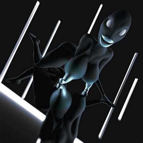 Rule 34 1 1 2022 3d Artwork 5 Fingers Against Surface Alien Alien Humanoid All Fours Areola