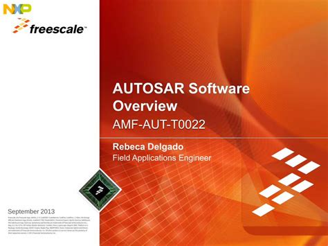 PDF AUTOSAR Software Overview Nxp Customer Engineering Motor Control CoE