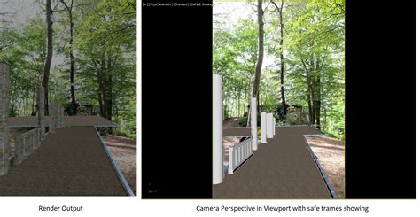 Problem Render Perspective Doesn T Match Is Different From Viewport Perspective Autodesk