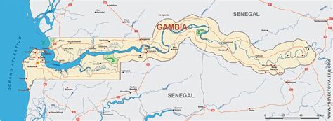 Mapas De Gambia