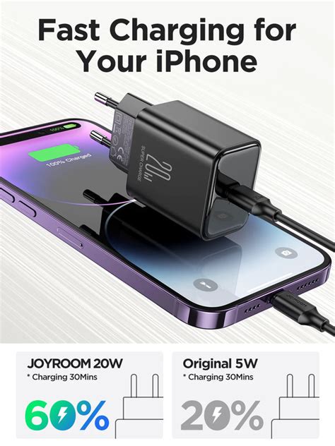 مواصفات وسعر شاحن جوي روم، 1 منفذ Usb، قدرة 20 وات، اسود Jr Tcf06 في
