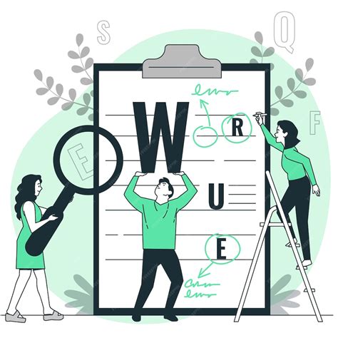 Illustration De Concept De Correction De Grammaire Vecteur Gratuite