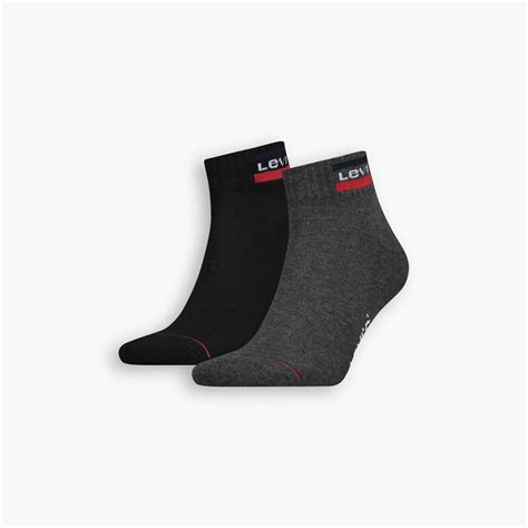 Mid Cut Sportswear Socks 2 Pack Multi Colour Levis® Gb