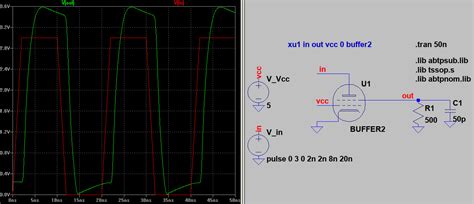 How To Simulate Buffers Abt In Ltspice Electrical Engineering Stack