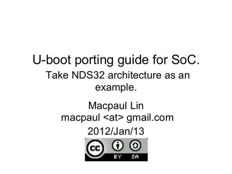Antony Thomas On Linkedin U Boot Porting Guide For Soc