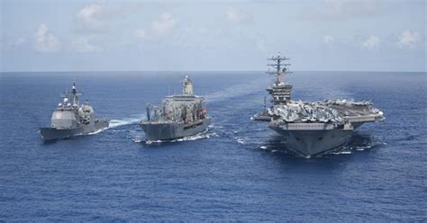 米海軍のニミッツ級空母打撃群 中国網 日本語