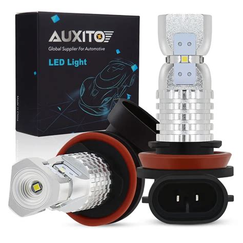 2x H8 Led Bulb Auto Daytime Running Light Drl Lamp H11 Led Car Fog