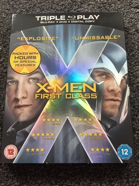 X Men First Class Blu Ray And Dvd Combo 2011 £250 Picclick Uk