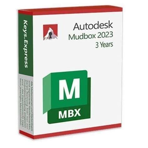 Autodesk Autodesk Mudbox 2024 3 Year 3 An Windows Software License Key Clé Cdiscount