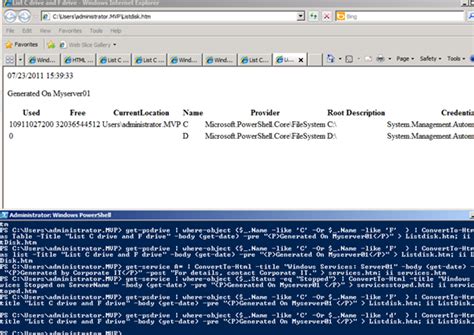 powershell management commands easy step by step get server info in