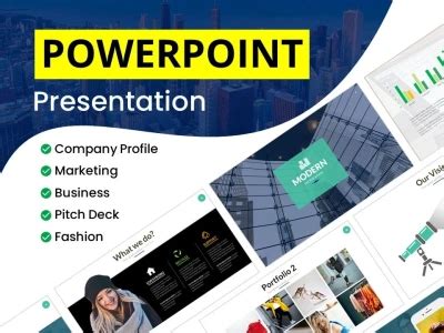 A Modern Designed PowerPoint Deck Presentation Upwork