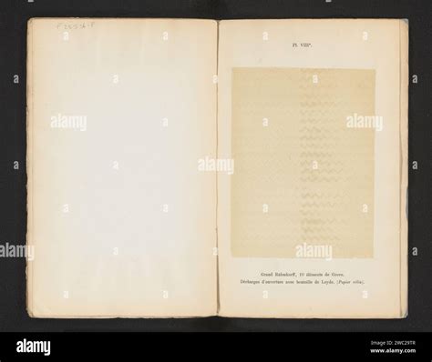 Registration Of Electricity Waves Generated By A Spark Inductor Willem