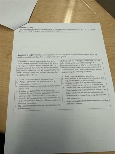 Solved Guestion 2 A Pte Use Implicit Differentistion To
