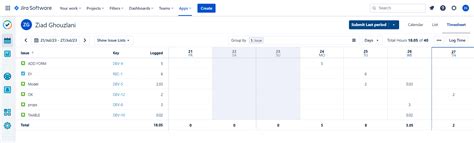 Didnt Find The Appropriate Atlaskit Component For Timesheets Jira Cloud The Atlassian