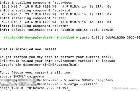 mac 安装rust环境 brew rust 安装失败 csdn博客