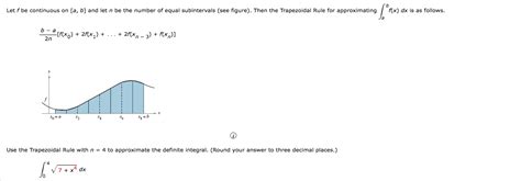 Solved Let F Be Continuous On A B And Let N Be The Number