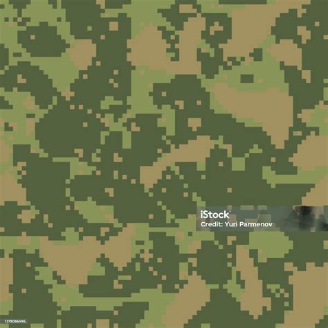 디지털 픽셀 위장 매끄러운 질감 군사 현대 유니폼 녹색 삼림 지대 카모 반복 인쇄 Militarism에 대한 스톡 벡터 아트 및 기타 이미지 Militarism 곡선
