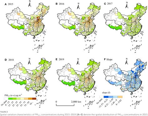 Figure 2 From Spatial Temporal Heterogeneity And Driving Factors Of Pm2 5 In China A Natural